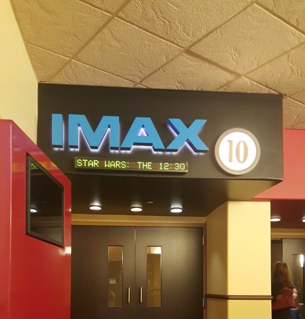 STAR WARS. IMAX. 3D: SkyTouch Goes to the Movies!