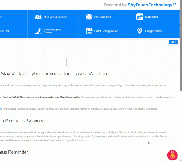 choiceADVANTAGE Guides | SkyTouch Technology